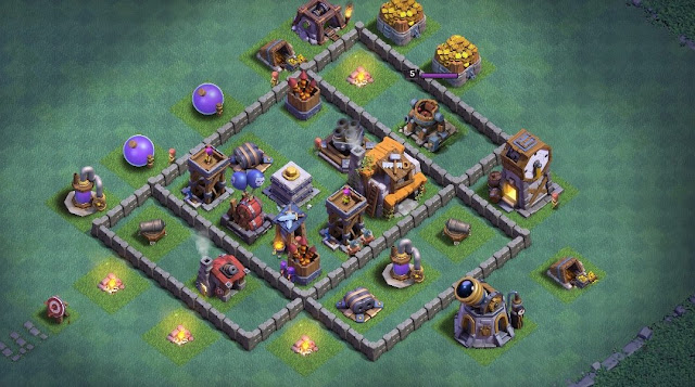 Hướng dẫn nâng cấp cơ sở Buitder Base trong clash of clans | Clash of ...