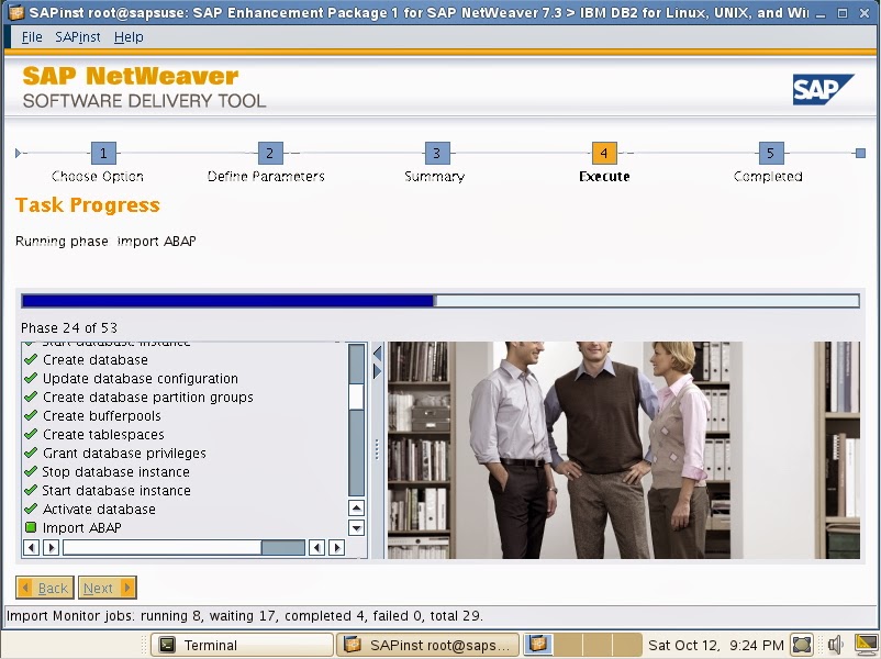 SAP Installation in Linux Step-by-step (Part 3)