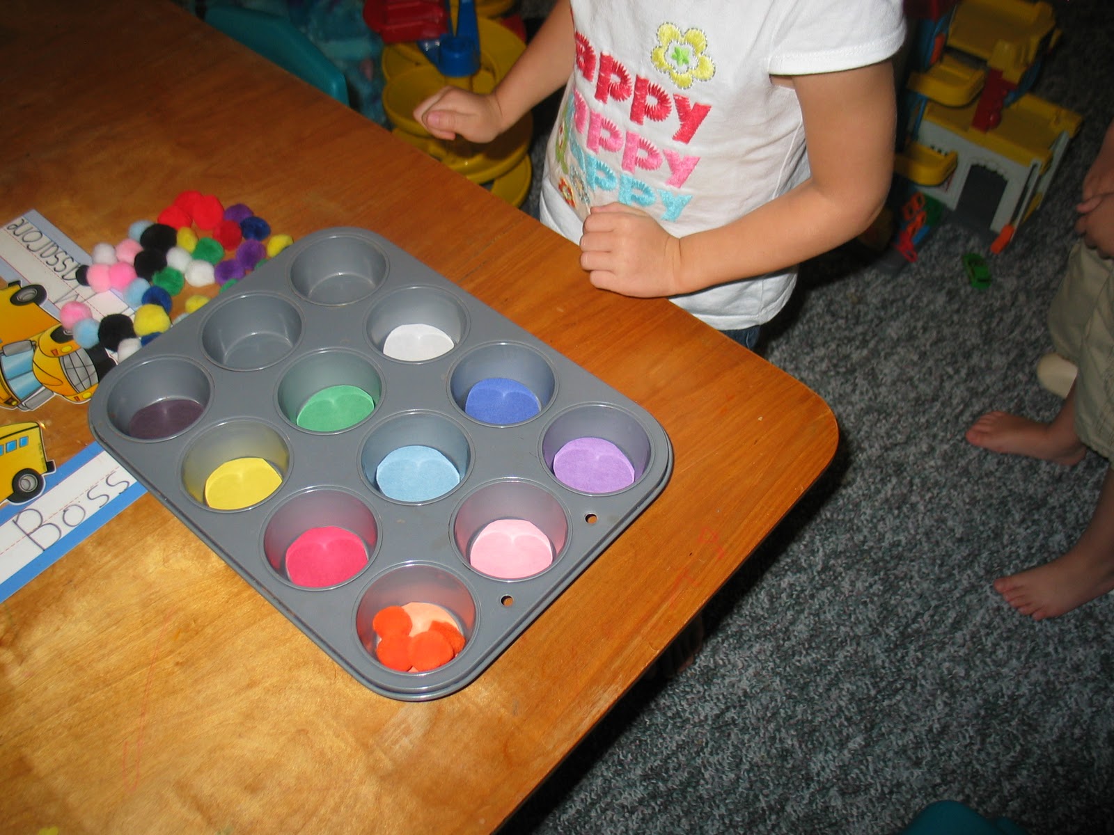 Angel's Little Angel's Home Daycare: Color Sorting