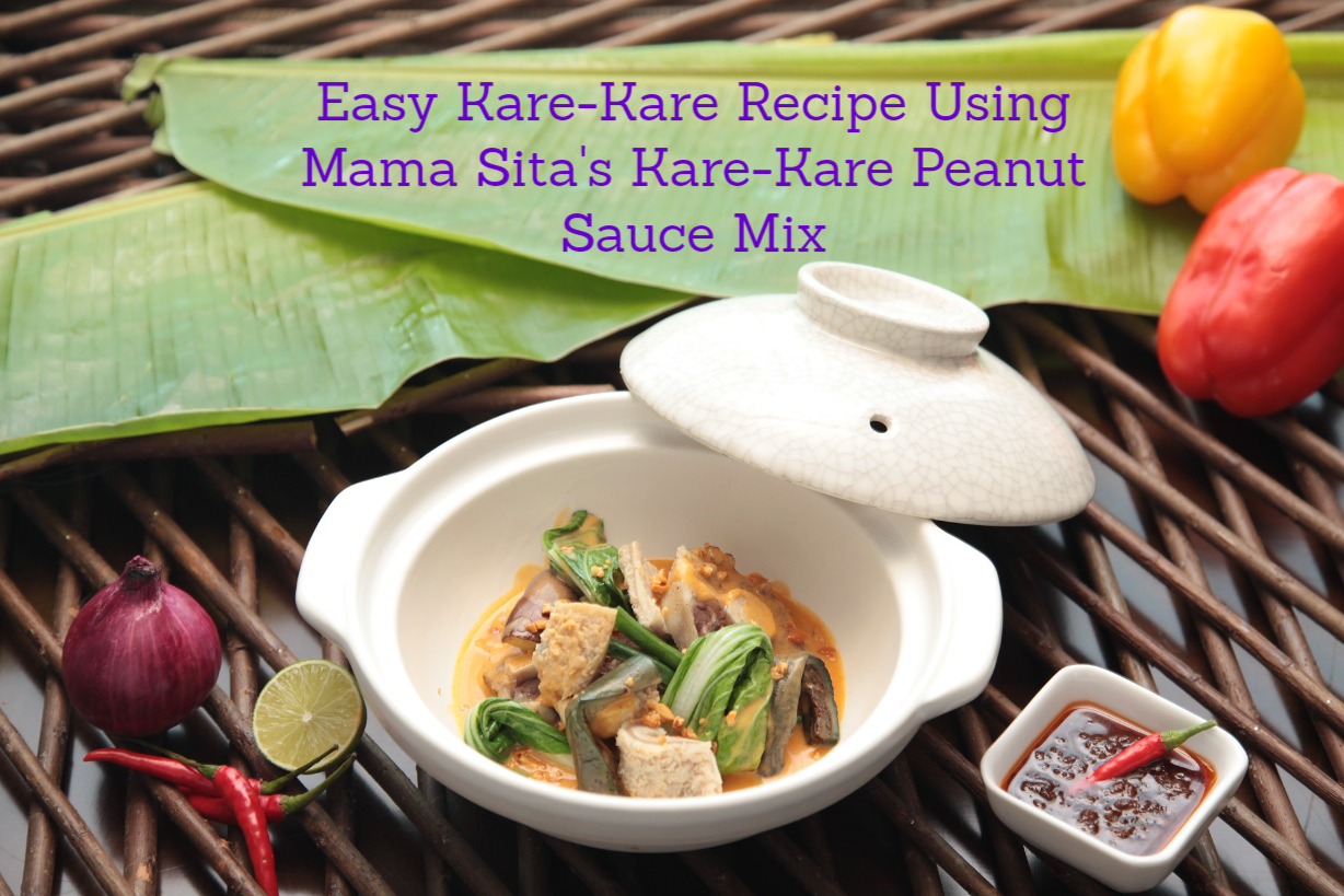 Easy Kare-Kare Recipe Using Mama Sita's Kare-Kare Peanut Sauce Mix ...