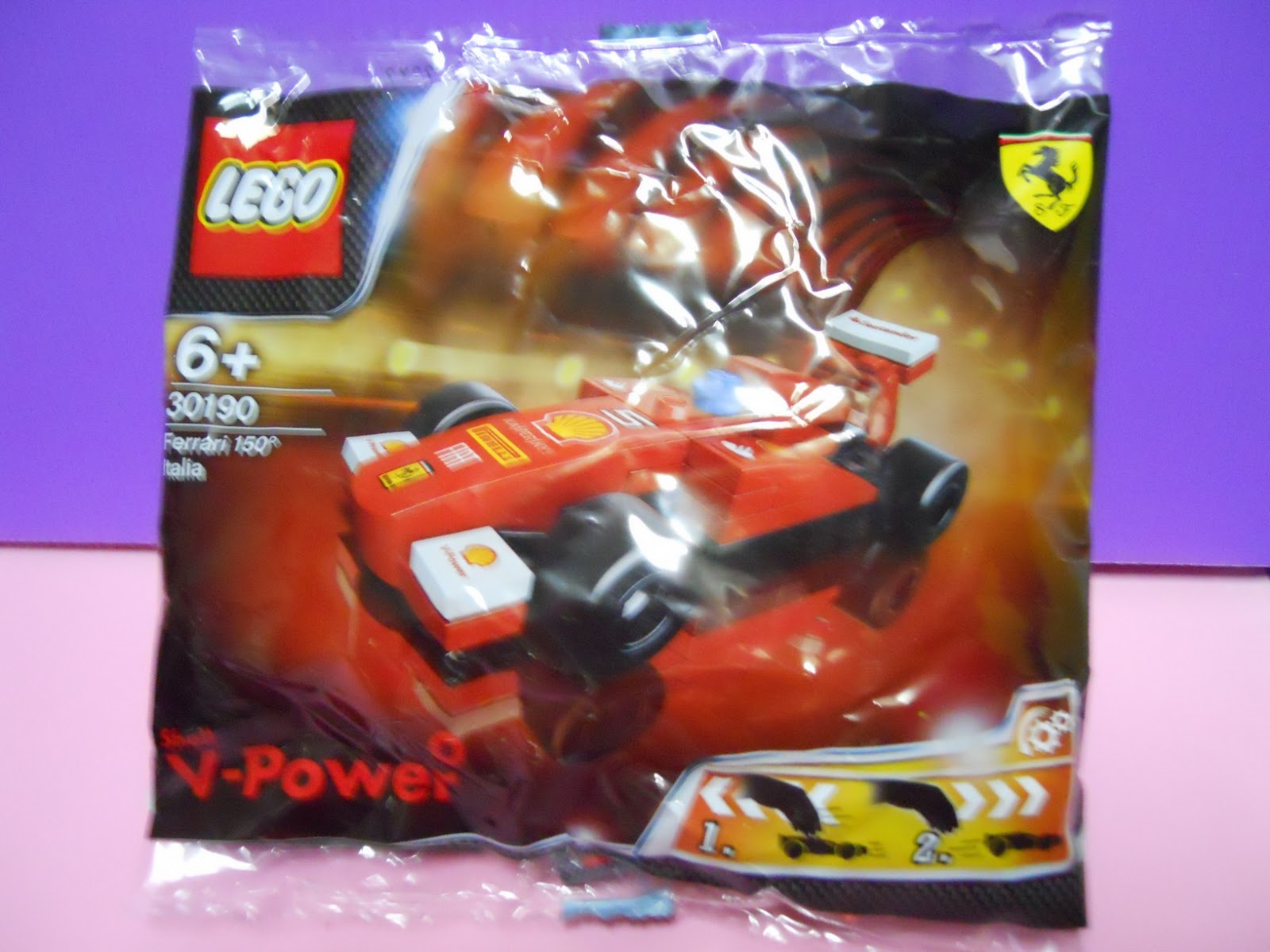 Dexters Diecasts (DexDC): LEGO Shell V-Power Ferrari Promo Pack #30190 ...
