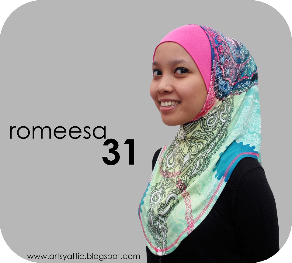 Artsy Attic: Romeesa Syria Hijab #4