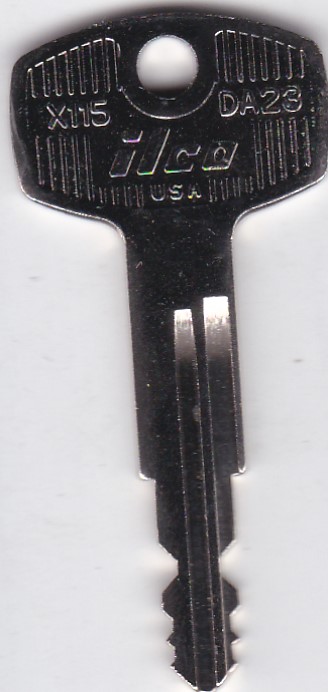 Lock Notes: National D/S Desk Key