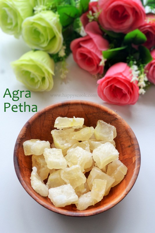 Agra Petha Recipe | Ash Gourd Candy | Kumbalanga Sweet | Diwali Special ...
