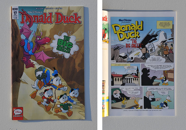 Disney Comics Randomness: The Big Sneeze