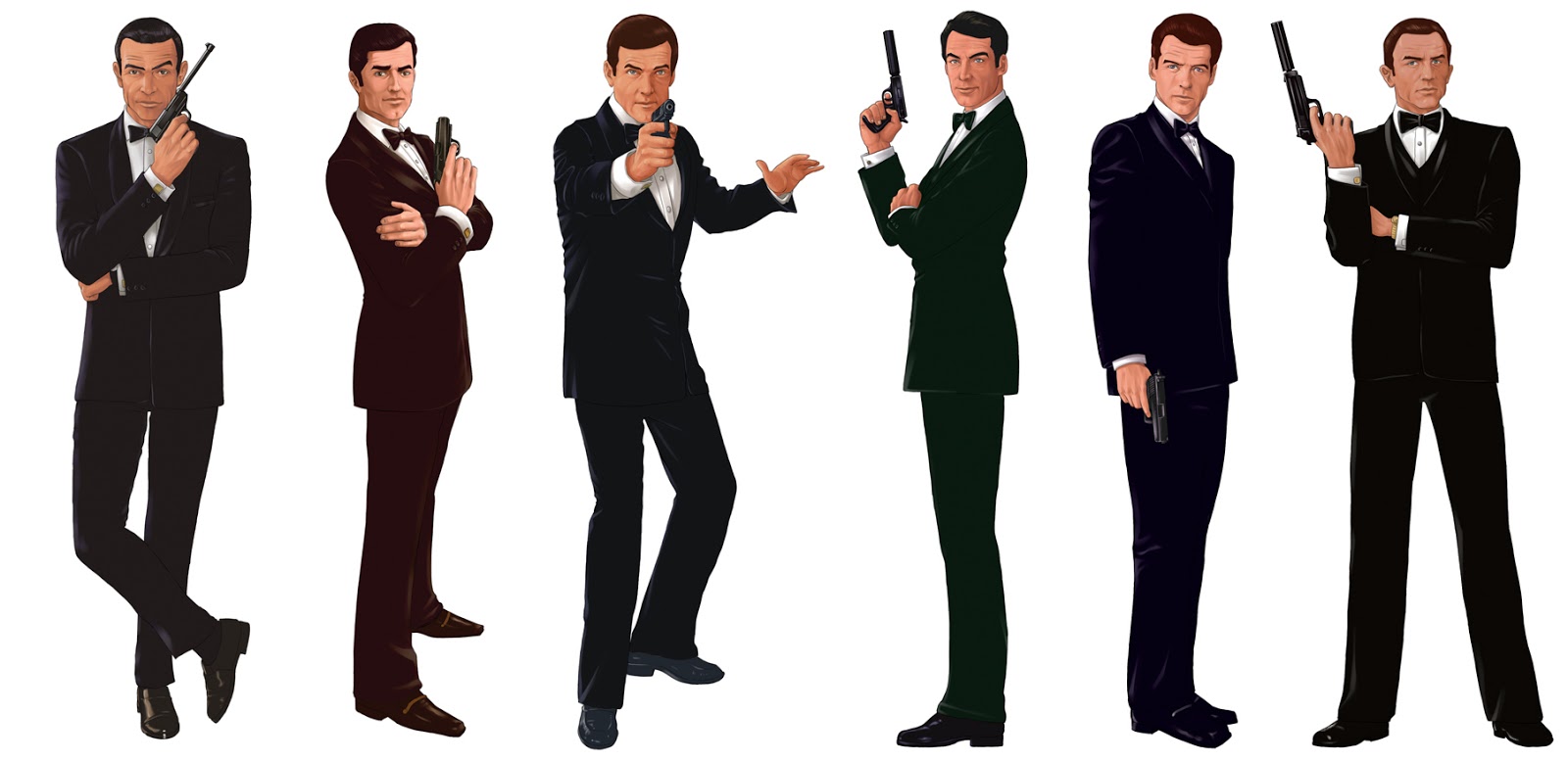 El rinconcito de la historiadora: EVOLUCIÓN: James Bond.