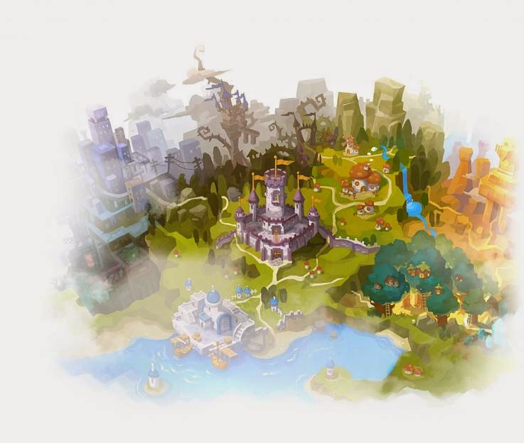 KangHo2U-Games: MapleStory 2 : แผนที่ Maple island และ Victoria island