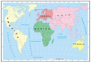 Taller del geógrafo: Continenetes y océanos