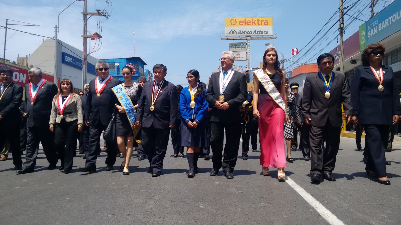 HUACHO PORTAL: HUACHO CELEBRO 141 ANIVERSARIO CON DESFILE CIVICO