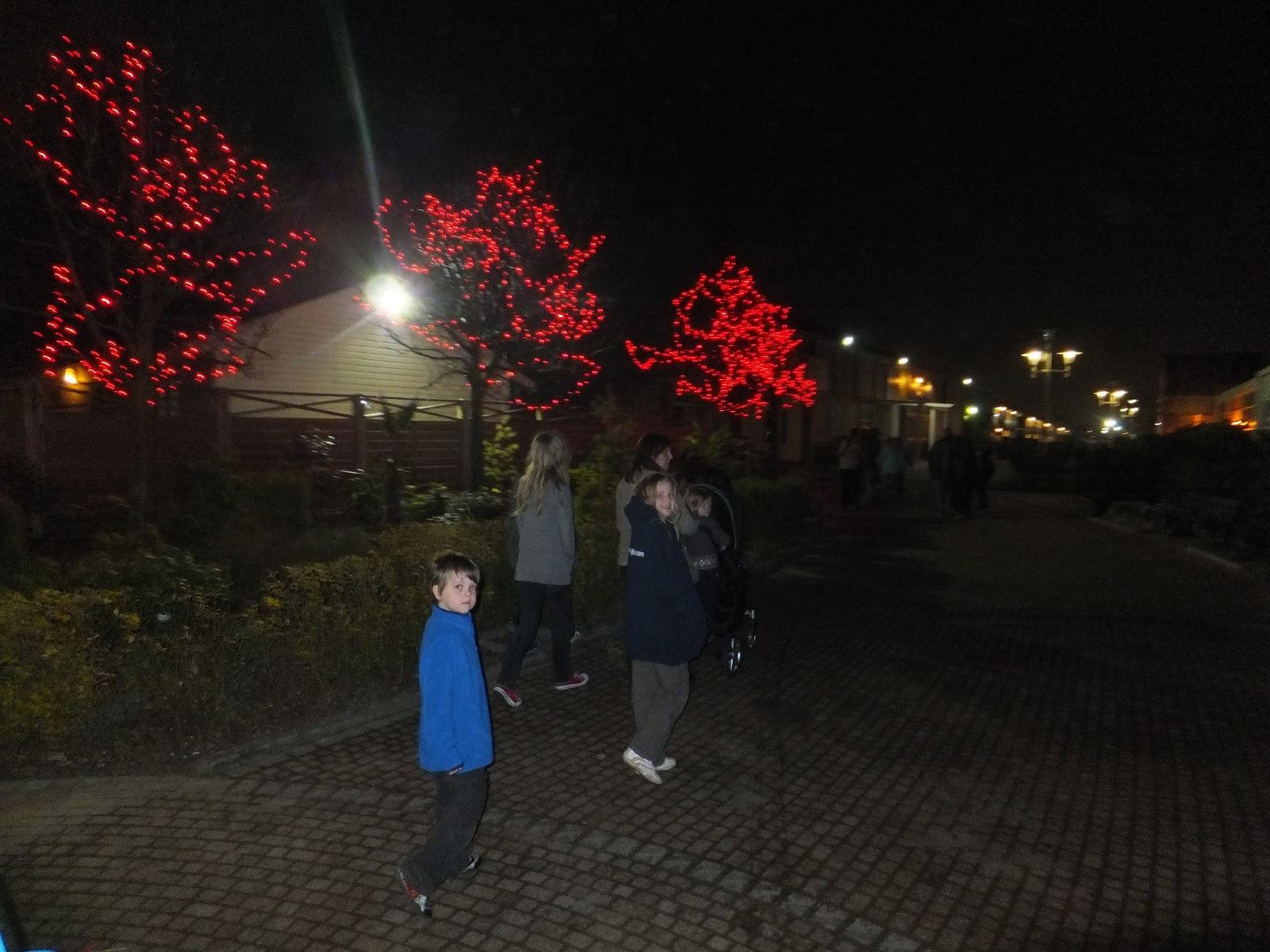 Hex Mum: Butlins Skegness - At Night