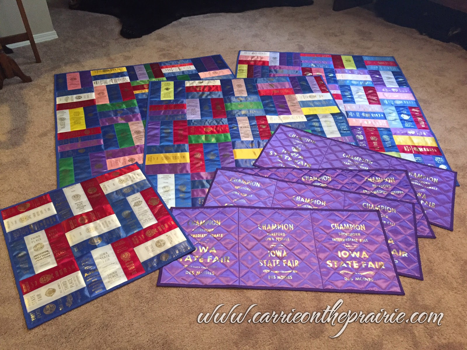 Carrie On The Prairie: Ribbon Quilts