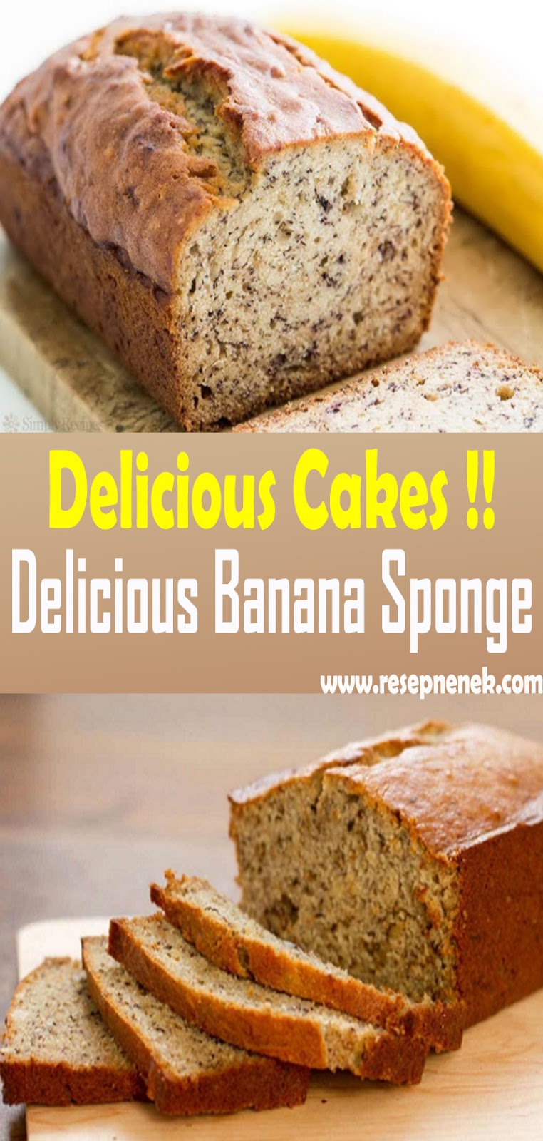 Delicious Banana Sponge - Id-newstimes