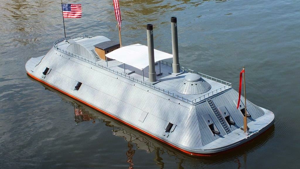 The Civil War Picket: Gunboat models have moment in the sun during ...