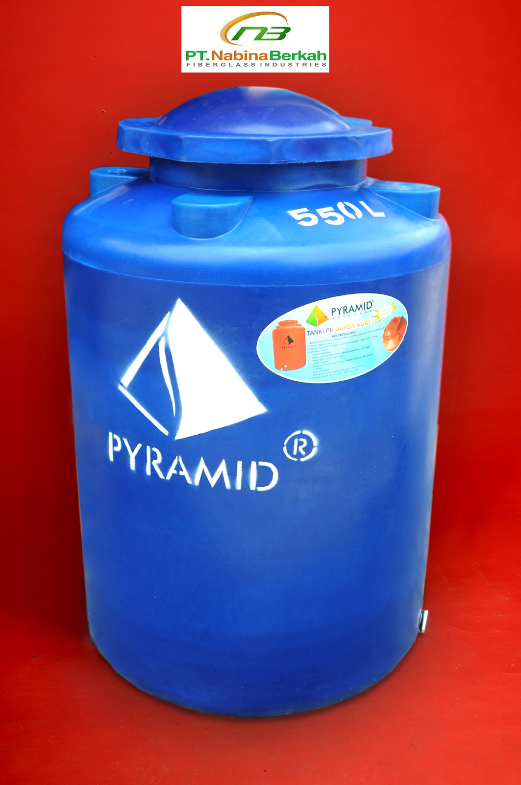 Tangki Air pyramid | Tangki Air Tangki Air Fiberglass Penampung Air ...