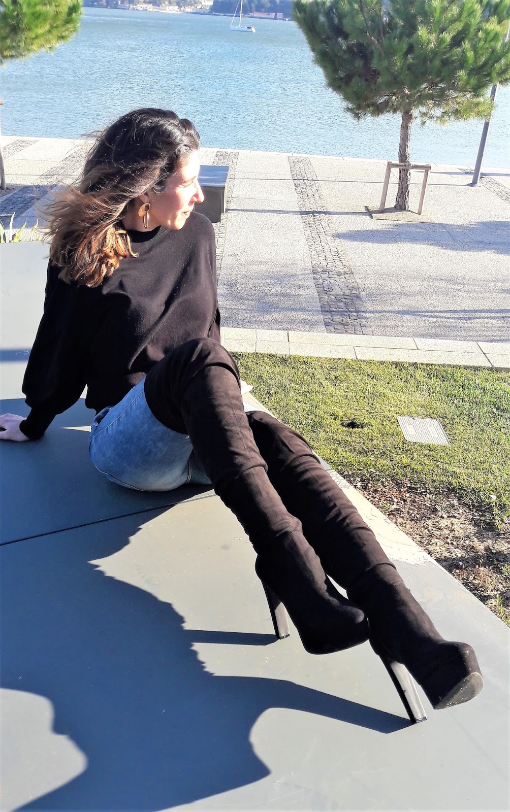 OOTD Botas Over The Knee - The Fashion Mood Book