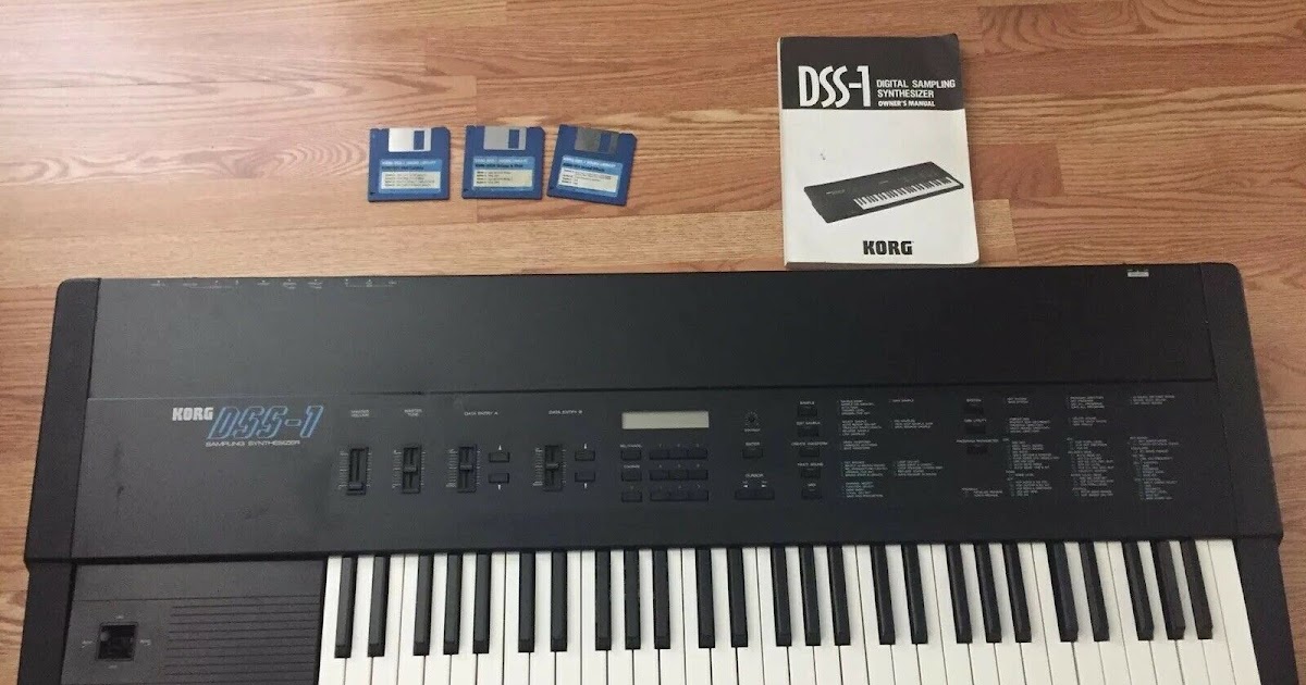 MATRIXSYNTH: Korg DSS-1 Sampling Synthesizer Keyboard w/ Discs