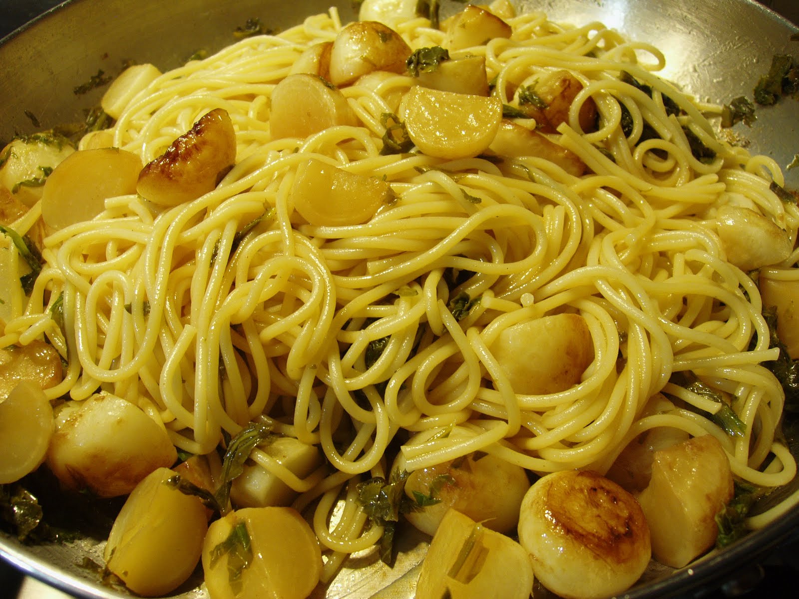 Melbourne Seasonal Eating: Braised Turnips and Pasta