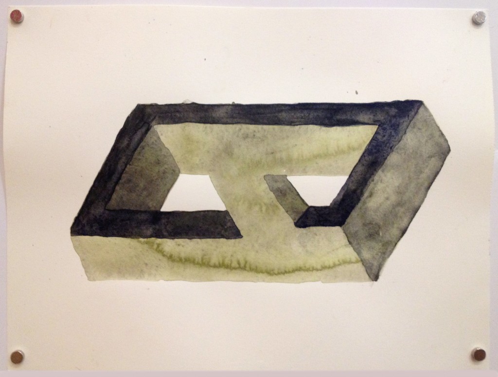 Andy's Art Blog: More impossible objects and Leah Wolff