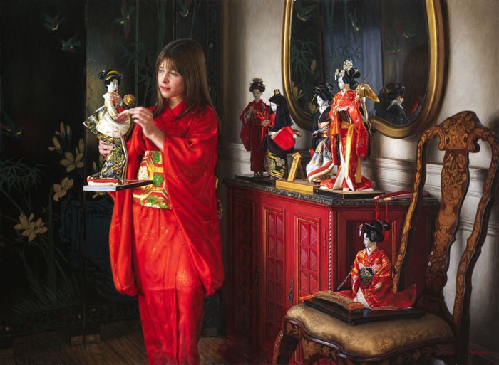 Douglas Hofmann, 1945 | Figurative painter | Tutt'Art@ | Pittura ...