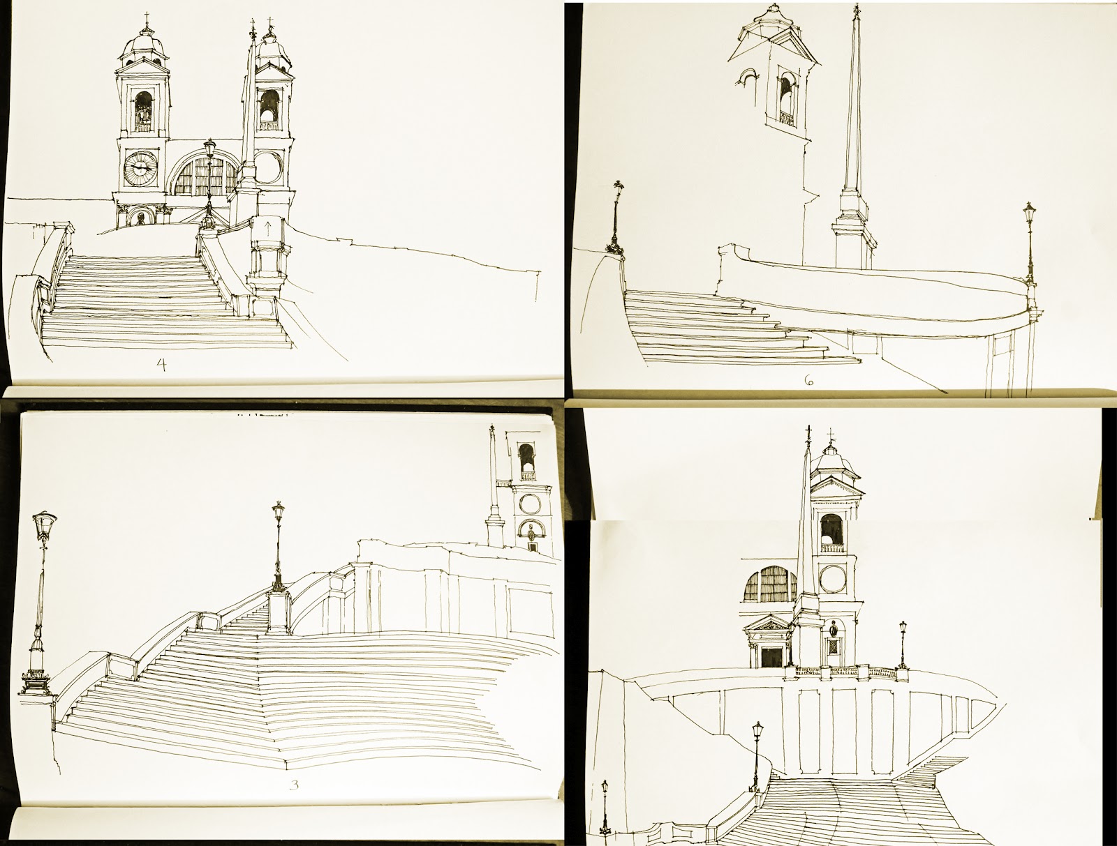 Turn-of-the-Centuries: ROME: Spanish Steps