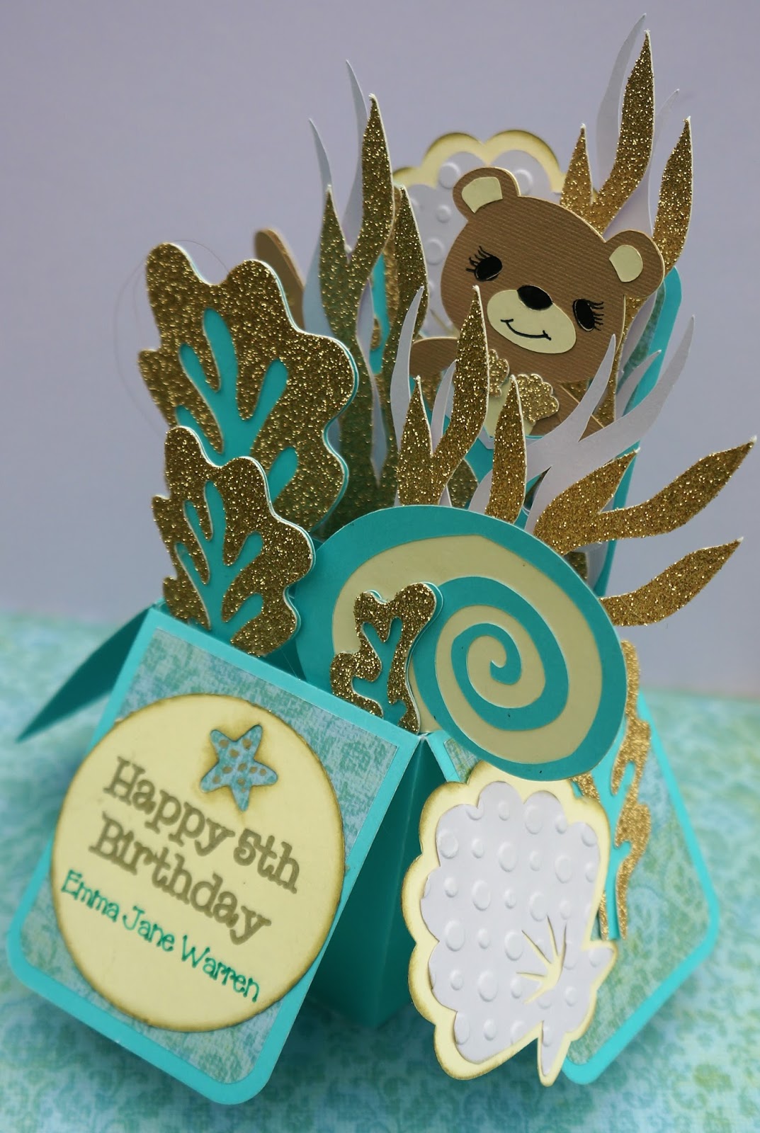 Mermaid Box Card
