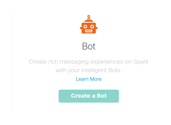 Python Chat bot integration with Cisco spark