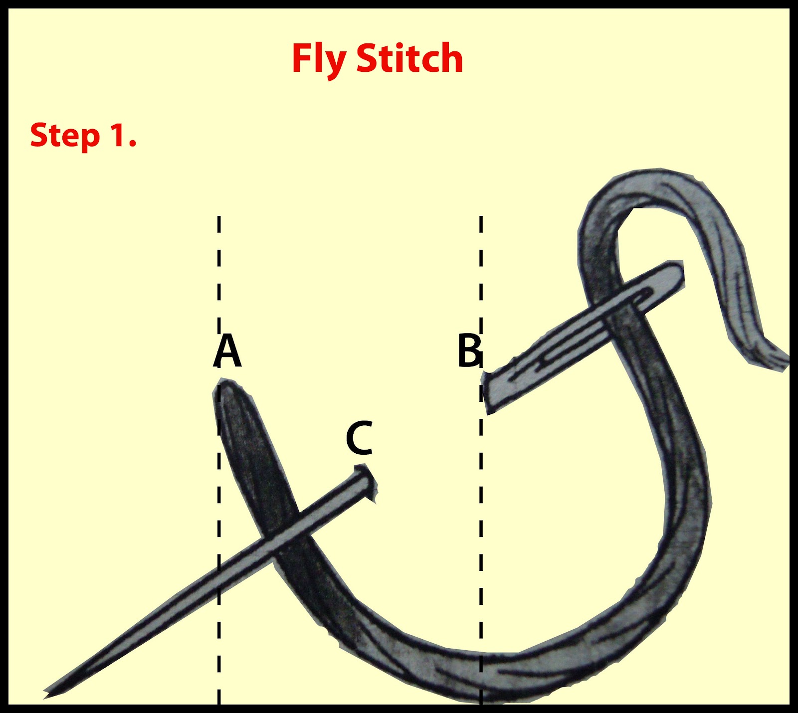 Craft Ideas: Fly Stitch