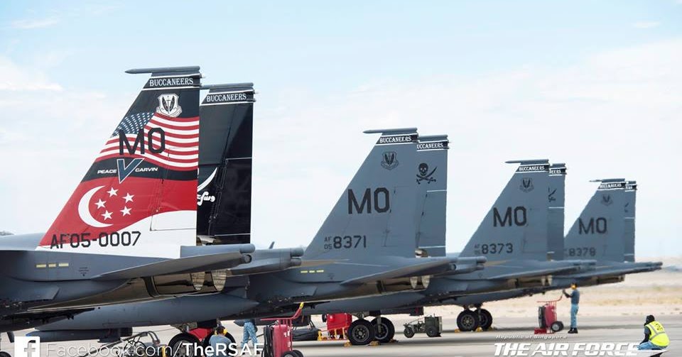 Senang Diri: Republic of Singapore Air Force RSAF releases image of "new" F-15SG Strike Eagle ...