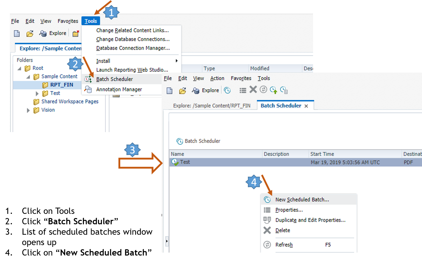 EPM Cloud (PBCS/EPBCS/FCCS) - Report Bursting & Reports scheduling