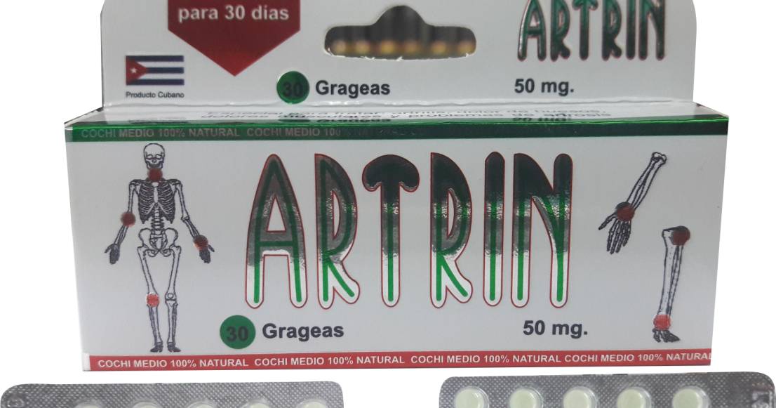 ARTRIN CUBANO X 30 GRAGEAS | Colchinusa