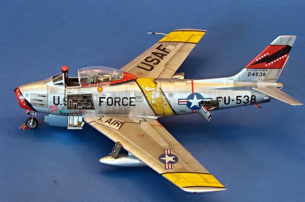 Istvan Michalko's scale models: F-86F Sabre - Revell, 1/48 - 2/2 Finished!
