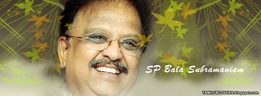 My India FB Covers: SP Balasubramaniam - Singer/Rapper FB Cover