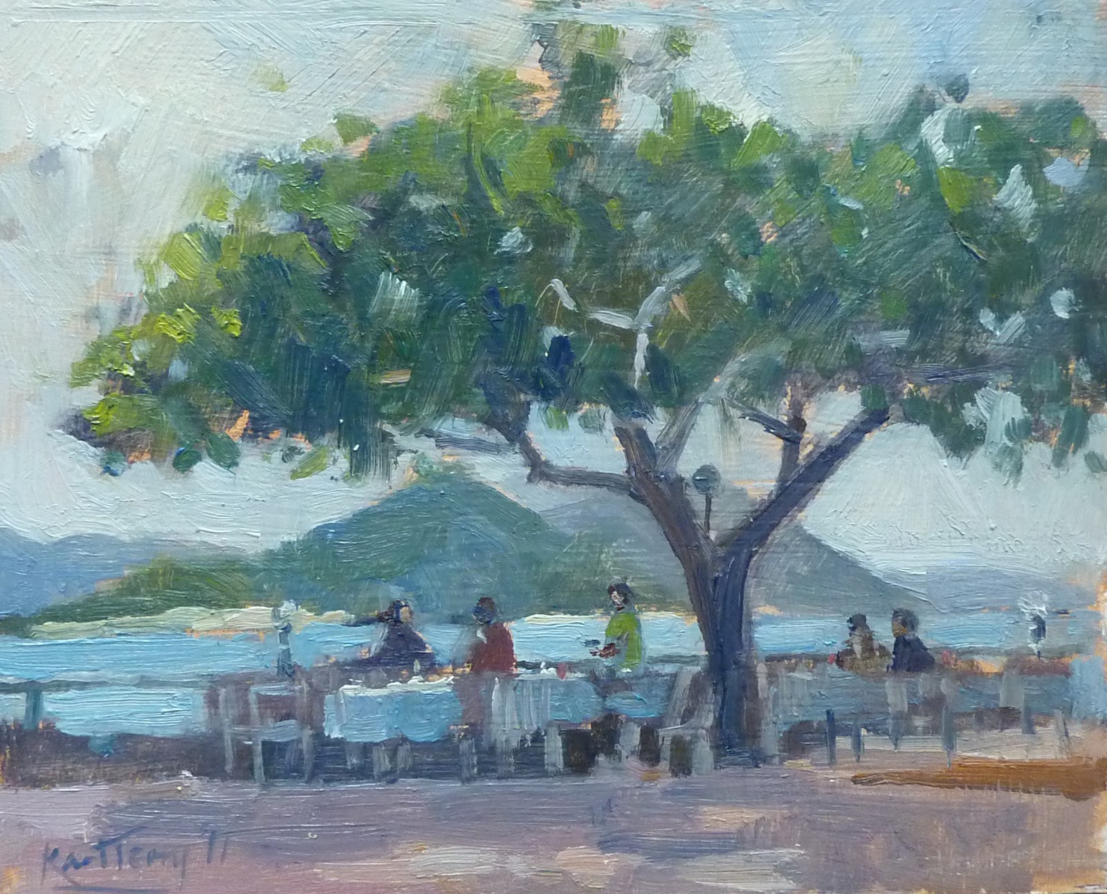 Karl Terry Plein Air painting Blog: Seychelles
