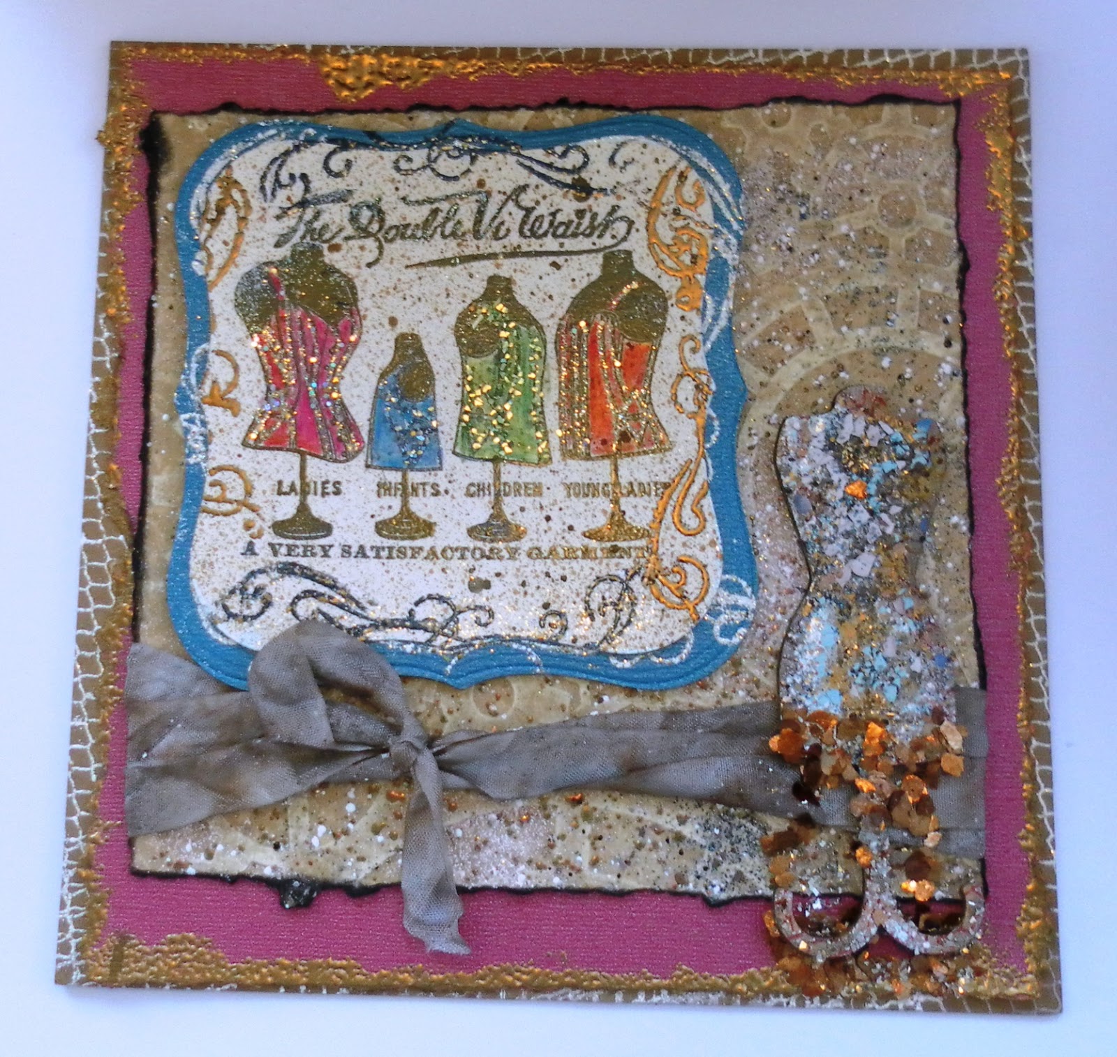 The Stamp Man: November challenge - Emboss It - updated 30.11.12