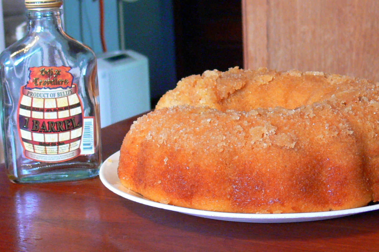 Taking Belize: Belizean Rum Cake