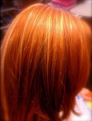 My Other Obsessions: Hair Color Trends: Red Hot Reds & Rainbows