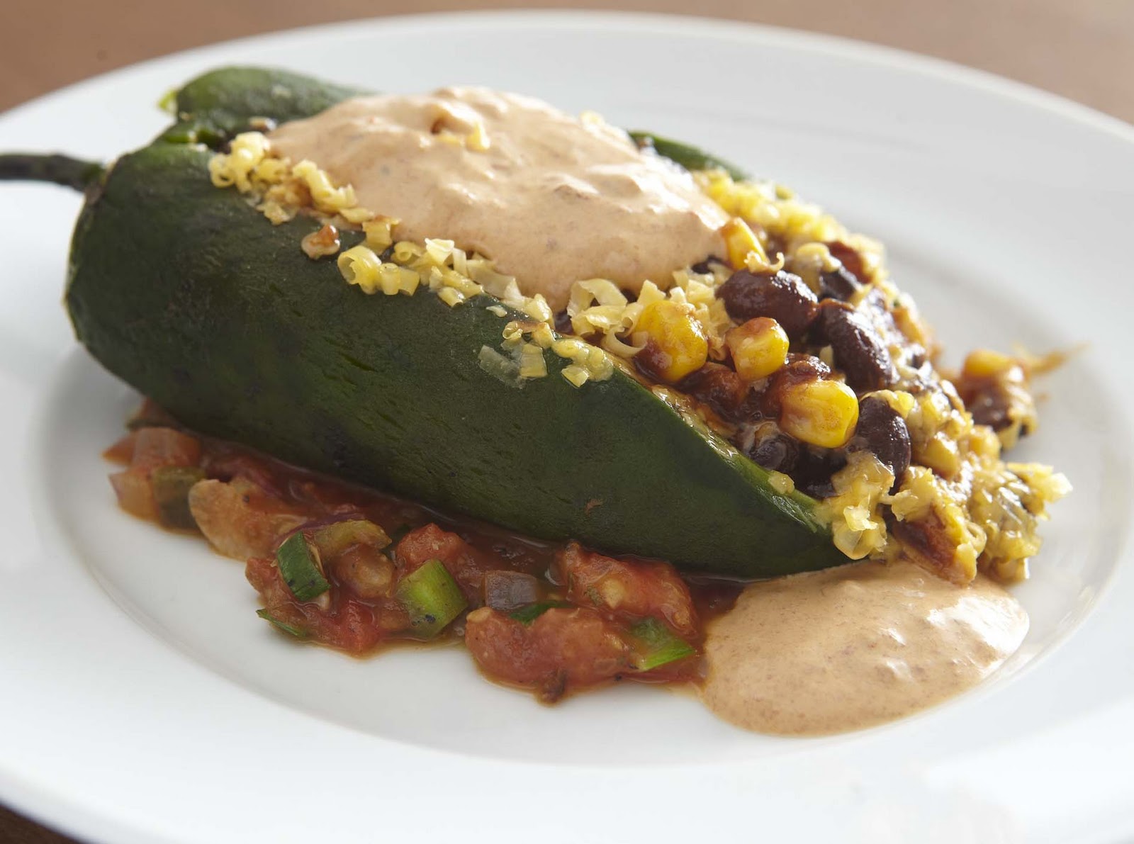 Brooklyn Seoul: Vegetarian Chili Rellenos