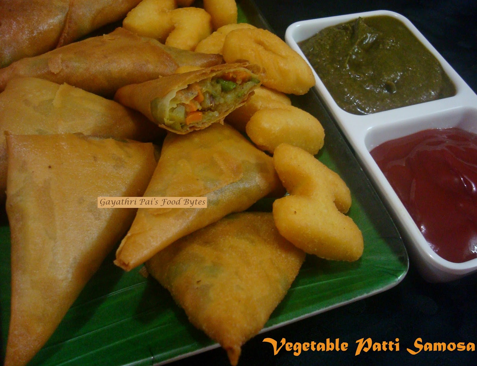 Gayathri Pai's Food Bytes: Vegetable Patti Samosa.