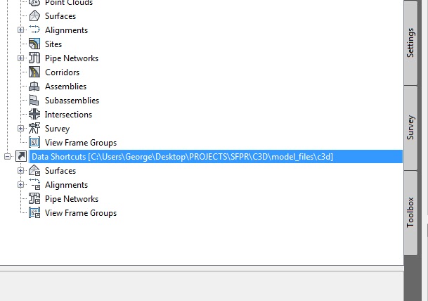 Learning Civil 3D: Show Me The Way....To The New Data Shortcuts