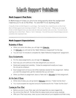 Rockstar Math Teacher ★: iPads and Self-paced Lessons in Math (Week 1)