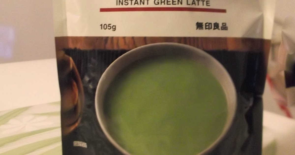 Karuchā Baruchā: Matcha of the Day: Muji instant matcha latte