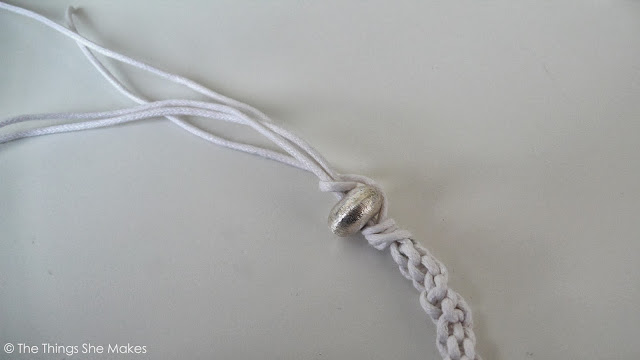 How to Make a Knotted Bead Necklace | The Things She Makes