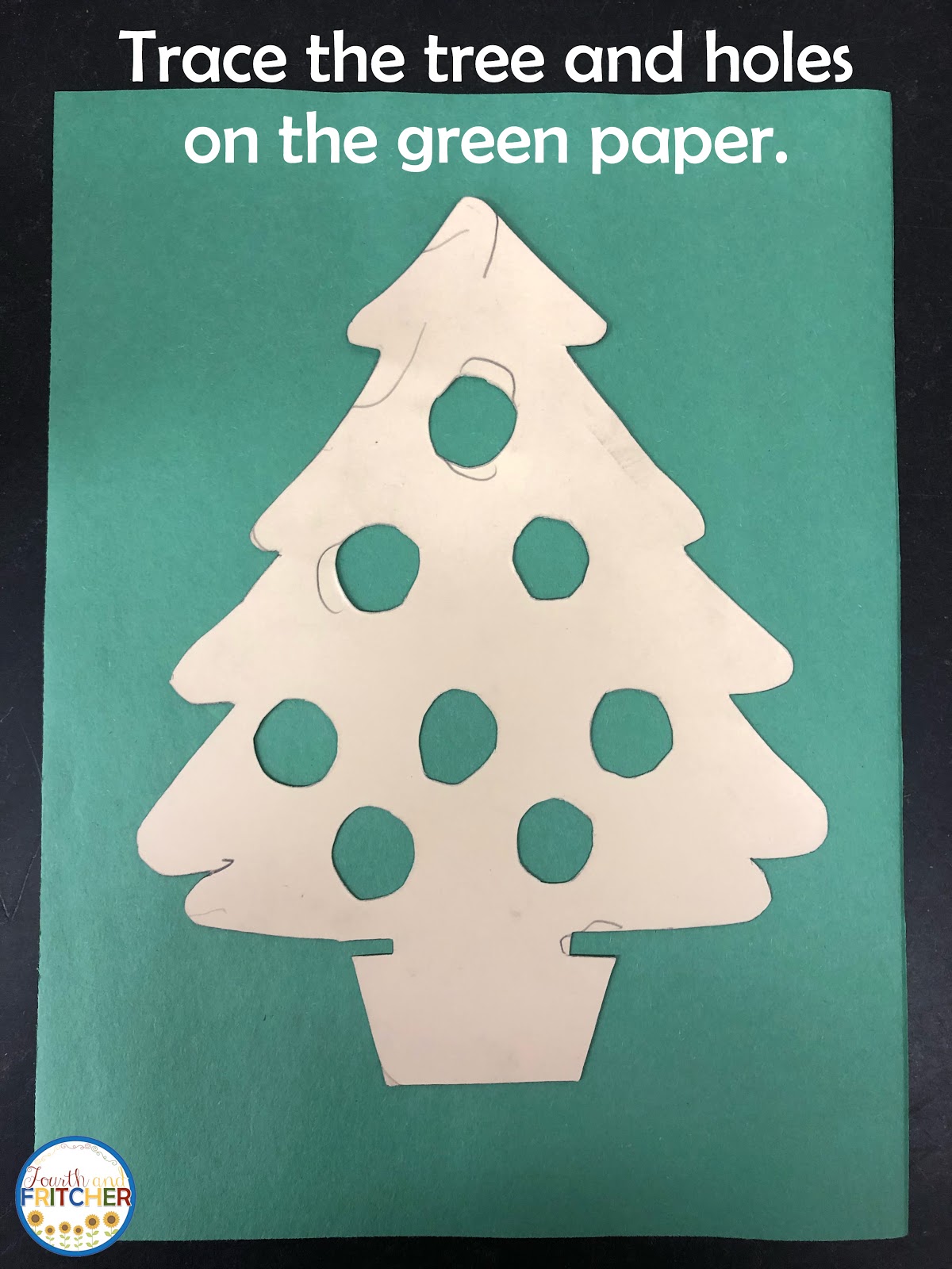 Fourth and Fritcher: Christmas Tree Craft and Bulletin Board