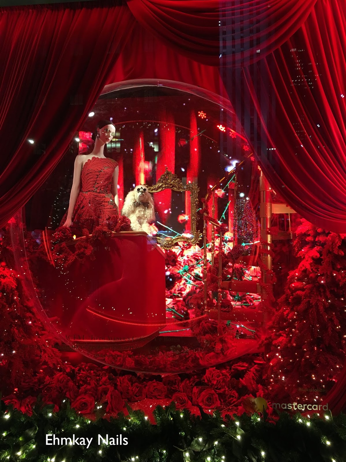 ehmkay nails: Holiday 2018 Window Displays of New York City