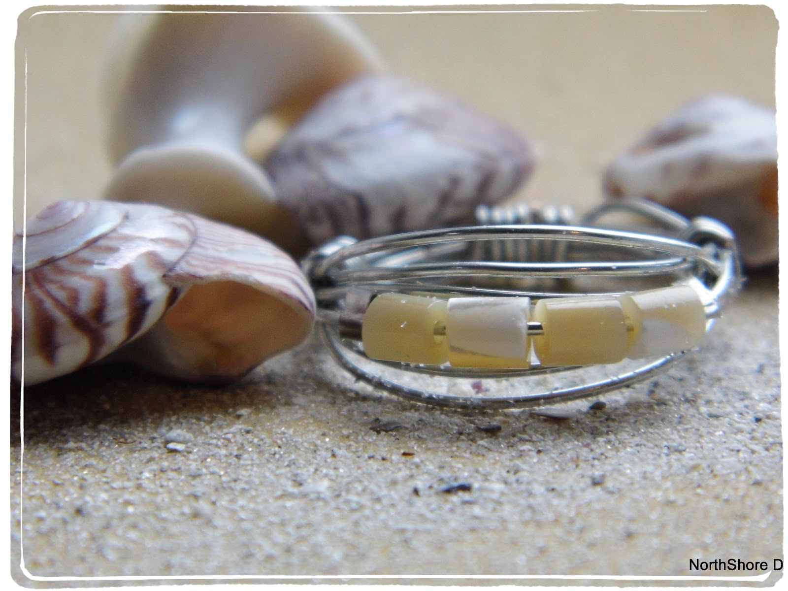 NorthShore Days.....: Ocean Shell Ring