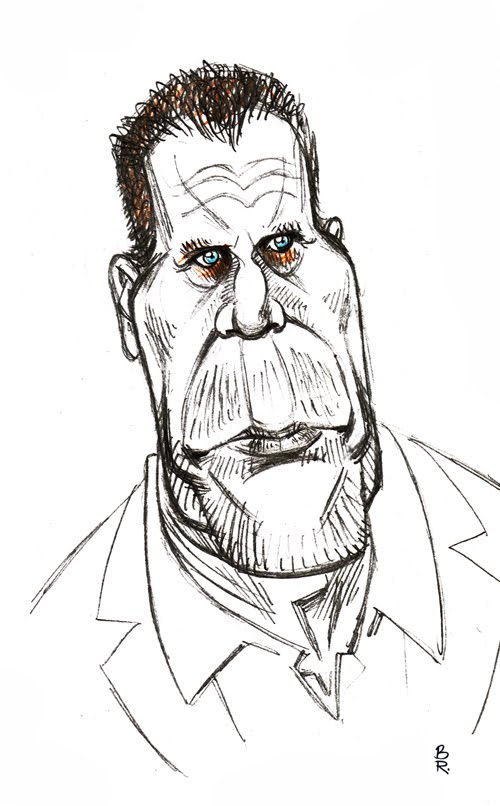 Caricatures by Barry Reynolds