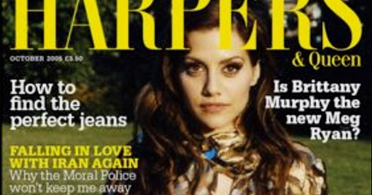 BRITTANY MURPHY NA HARPER'S & QUEEN