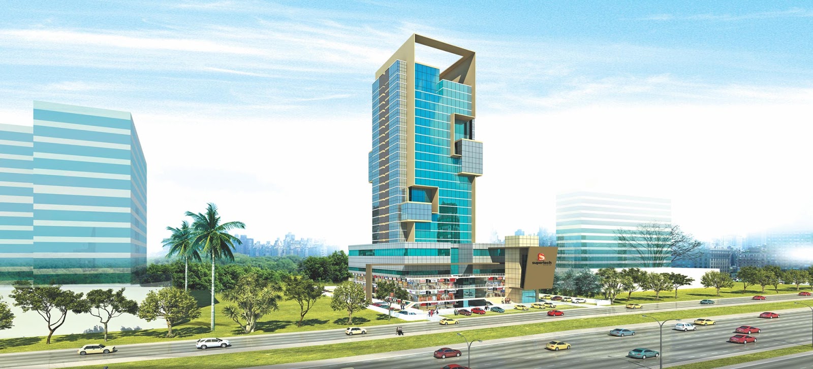 Supertech Limited: Supertech: Top Commercial Projects in Greater Noida