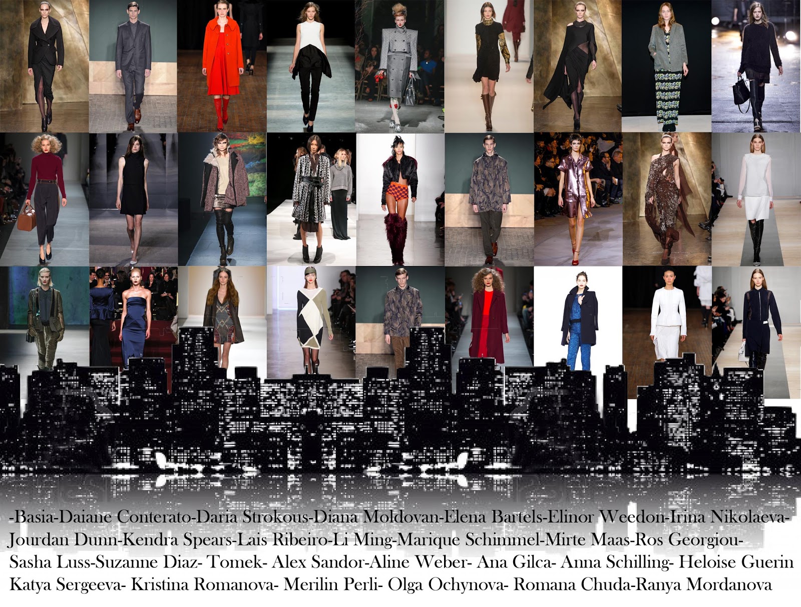 TRAFFIC MODELS BLOG: TRAFFIC MODELS IN THE NY FASHION WEEK