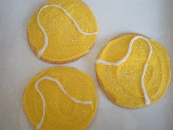 roommom27: Tennis Ball Cookies